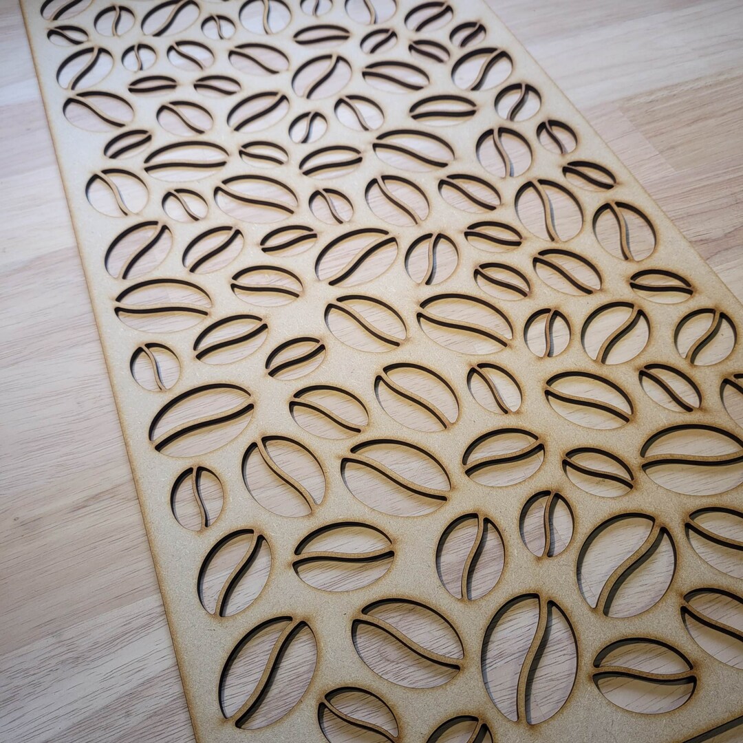 Coffee Bean Cafe Decorative Screen for Radiator Cabinets Laser-cut ...
