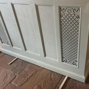 Art Deco Trellis Radiator Cabinet Screen: Laser Cut MDF Panel (2ft X ...
