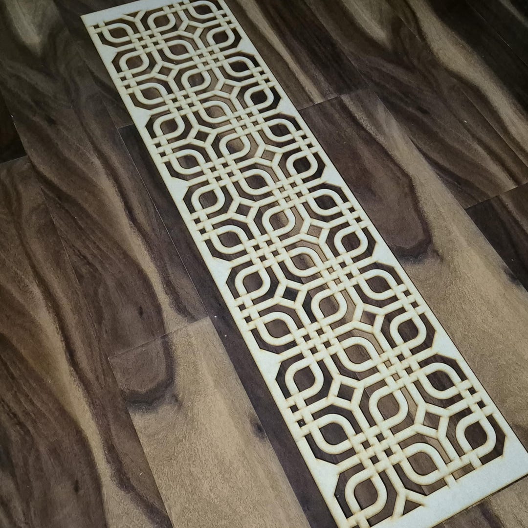 Trellis Column Decorative Screen for Radiator Cabinets | Laser-cut ...