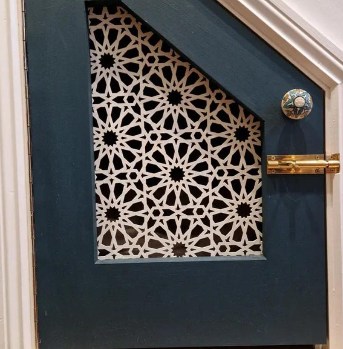 Gothic Flourish Radiator Cabinet Screen: Laser-cut MDF Panel Wall Art ...