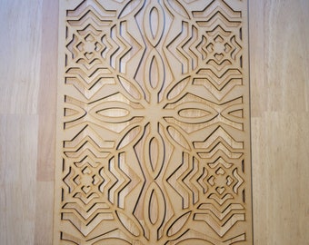 Art Deco Trellis Radiator Cabinet Screen Decorative Square MDF Panel ...