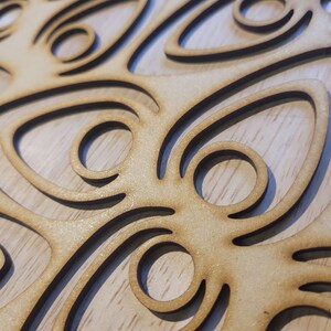 Peacock Feather Style Decorative Screen for Radiator Cabinets | Laser ...