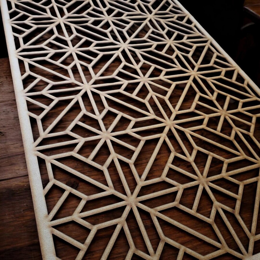 Art Deco Trellis Decorative Screen for Radiator Cabinets Laser-cut ...