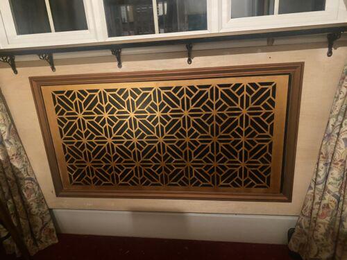 Gothic Flourish Radiator Cabinet Screen: Laser-cut MDF Panel Wall Art ...