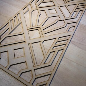 Fantasy Art Deco Decorative Screen for Radiator Cabinets | Laser-cut ...