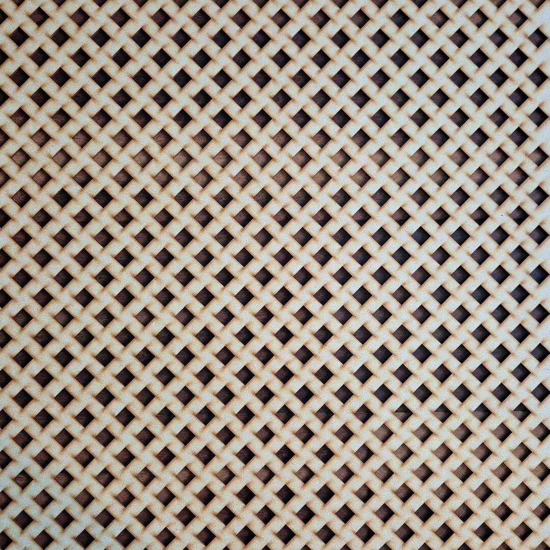 Diamond Panel Grate Decorative Screen for Radiator Cabinets | Laser-cut ...