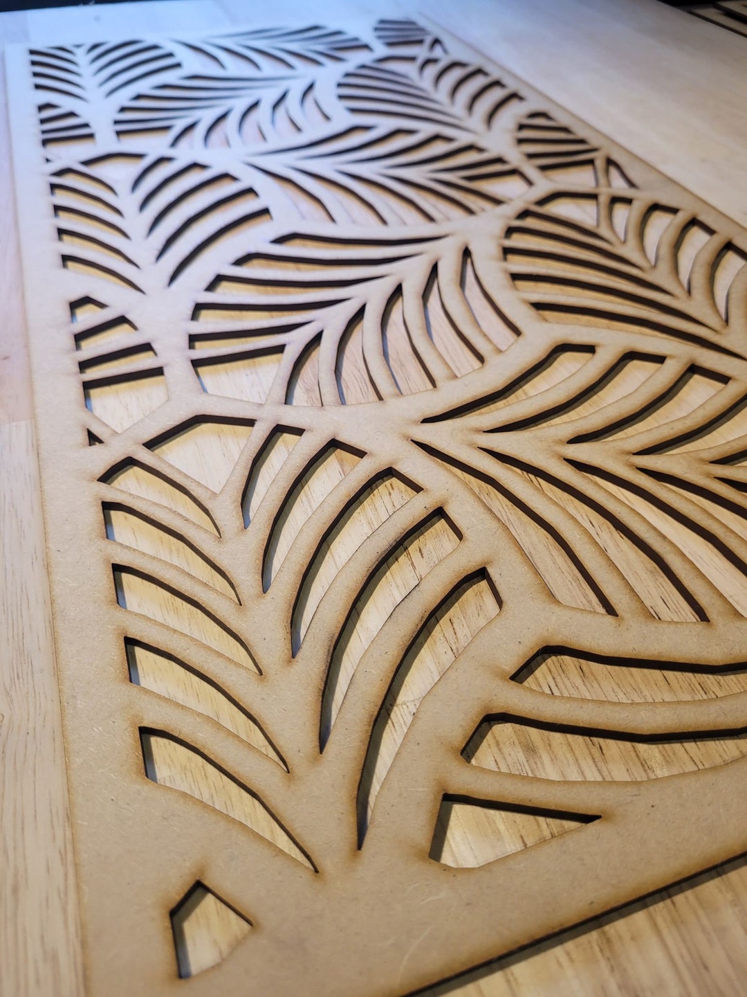 Greek Leaf Radiator Screen: Laser Cut MDF Wall Art 0054 - Etsy