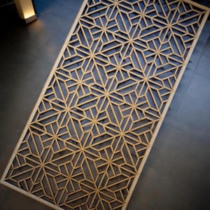 Art Deco Trellis Decorative Screen for Radiator Cabinets Laser-cut ...