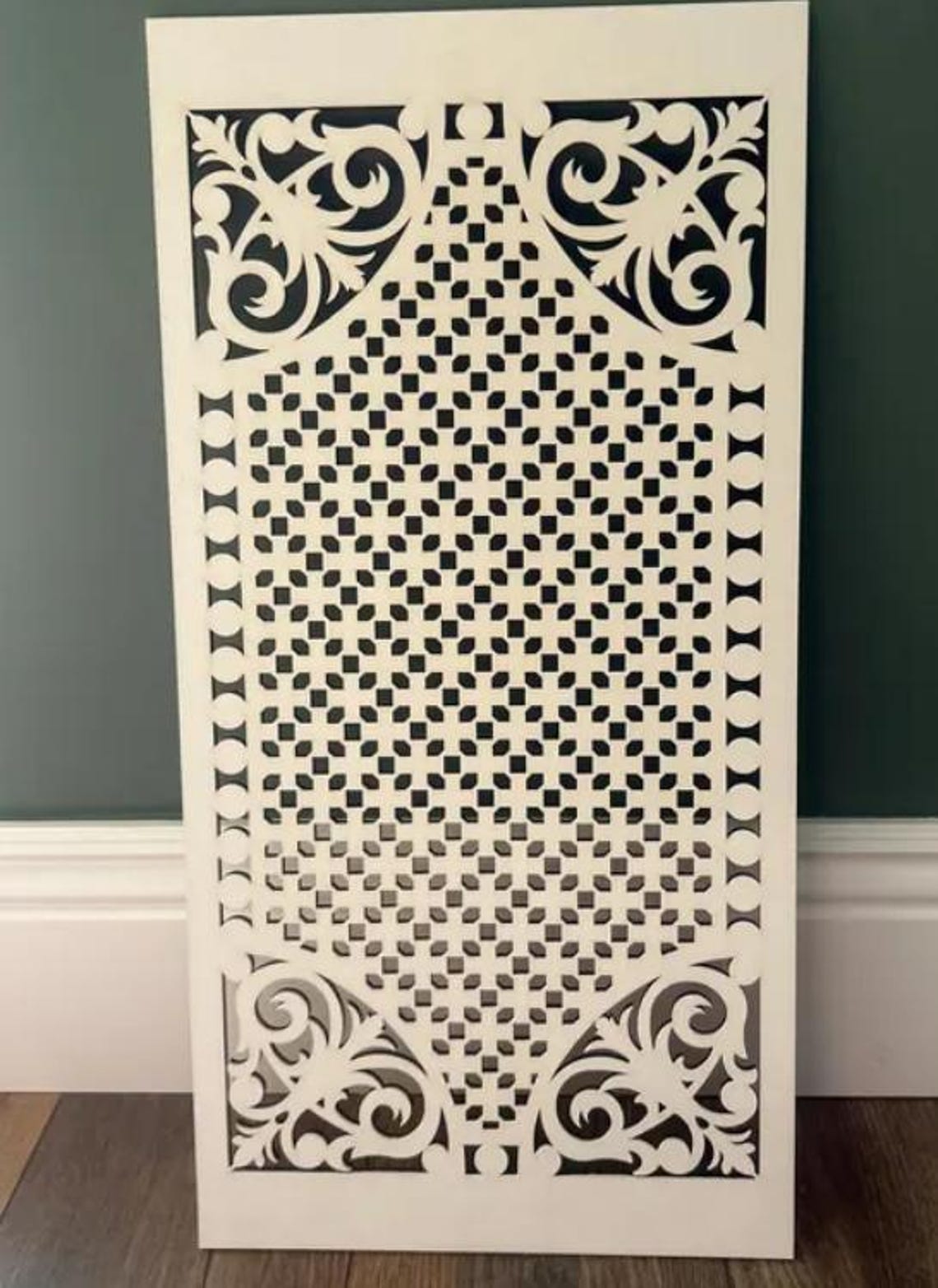 Laser-cut Moroccan Trefoil Arch Panel: MDF Wall Art Sculpture 003 - Etsy UK