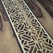 Art Deco Trellis Column Decorative Screen for Radiator Cabinets | Laser ...
