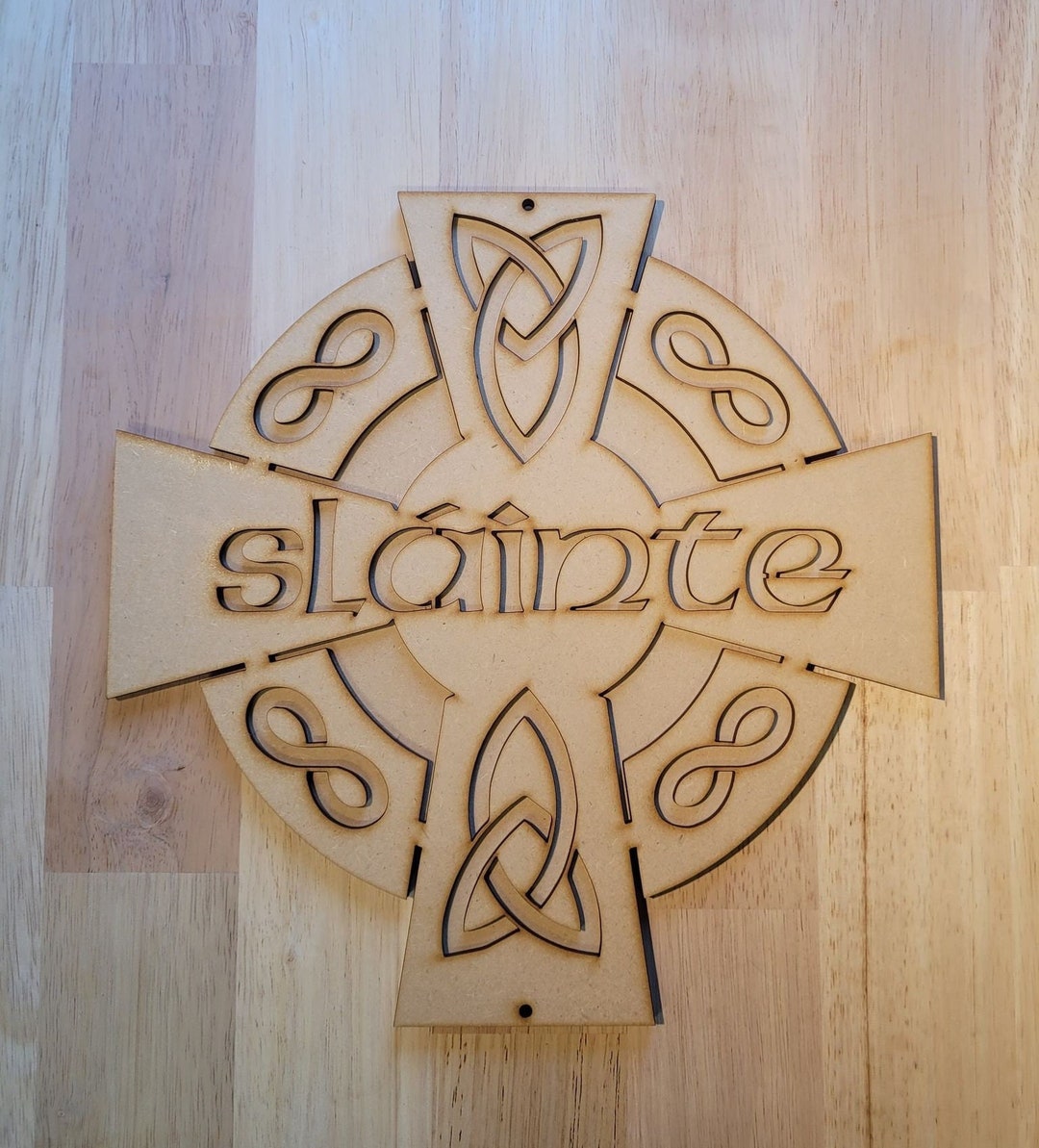 Large 3D Wooden Slainte Irish Bar Sign Wall/door Hanging Cheers Plaque ...