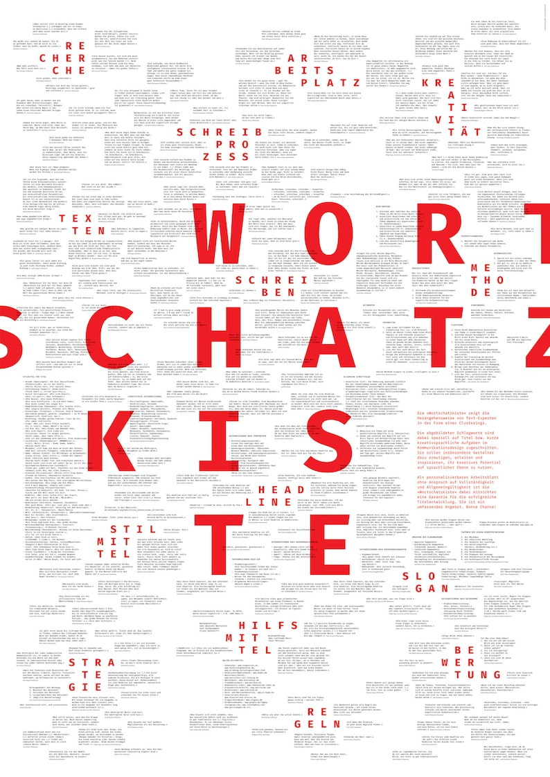 Vocabulary Box DIN A0 Infographic Poster Poster Text - Etsy UK