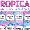 Preppy and Tropical Classroom Decor Mega Bundle - Etsy