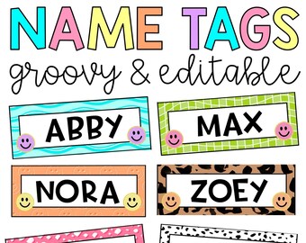 Groovy Leopard and Dalmatian Meet the Teacher Packet L Editable Forms ...