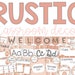 Rustic Boho Classroom Decor Bundle - Etsy