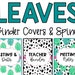 Tropical Leaves Name Tags L Editable - Etsy