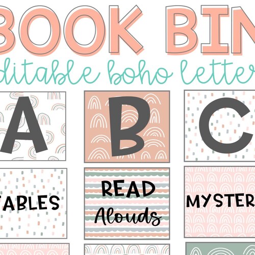 Book Genre Labels | Etsy