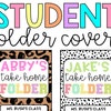 Groovy Leopard and Dalmatian Meet the Teacher Packet L Editable Forms ...
