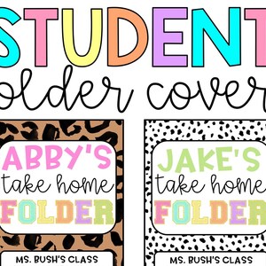 Groovy Leopard and Dalmatian Toolbox Labels L Editable - Etsy