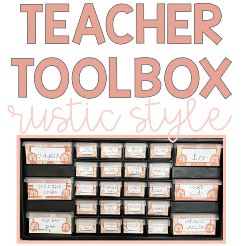 Rustic Toolbox - Etsy