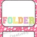 Groovy Leopard and Dalmatian Folder Covers L Editable - Etsy