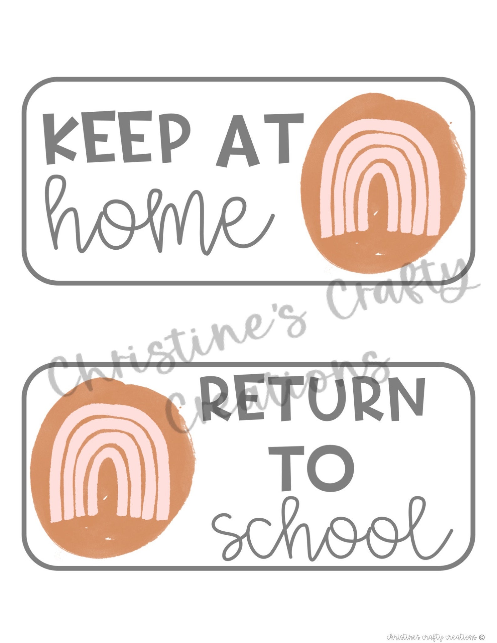 Rustic Boho Student Folder Covers L Editable - Etsy