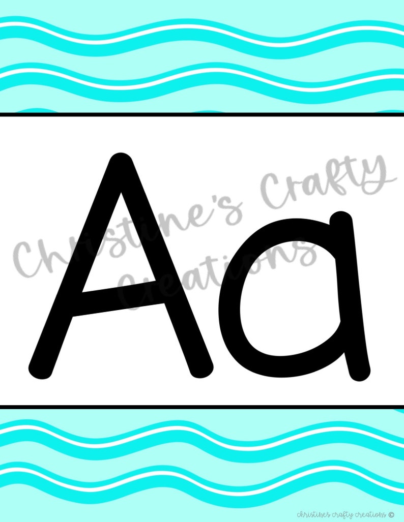 Groovy Leopard and Dalmatian Alphabet Posters - Etsy