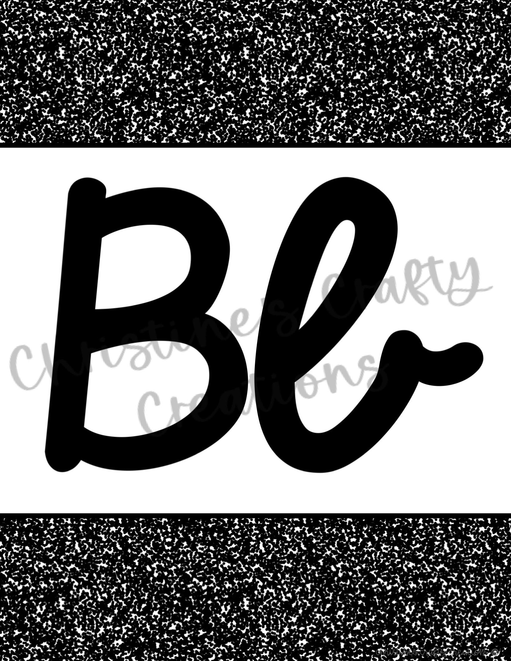 Coquette Bows and Pencils Alphabet Posters - Etsy