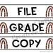 Leopard 10 Drawer Labels L Editable - Etsy