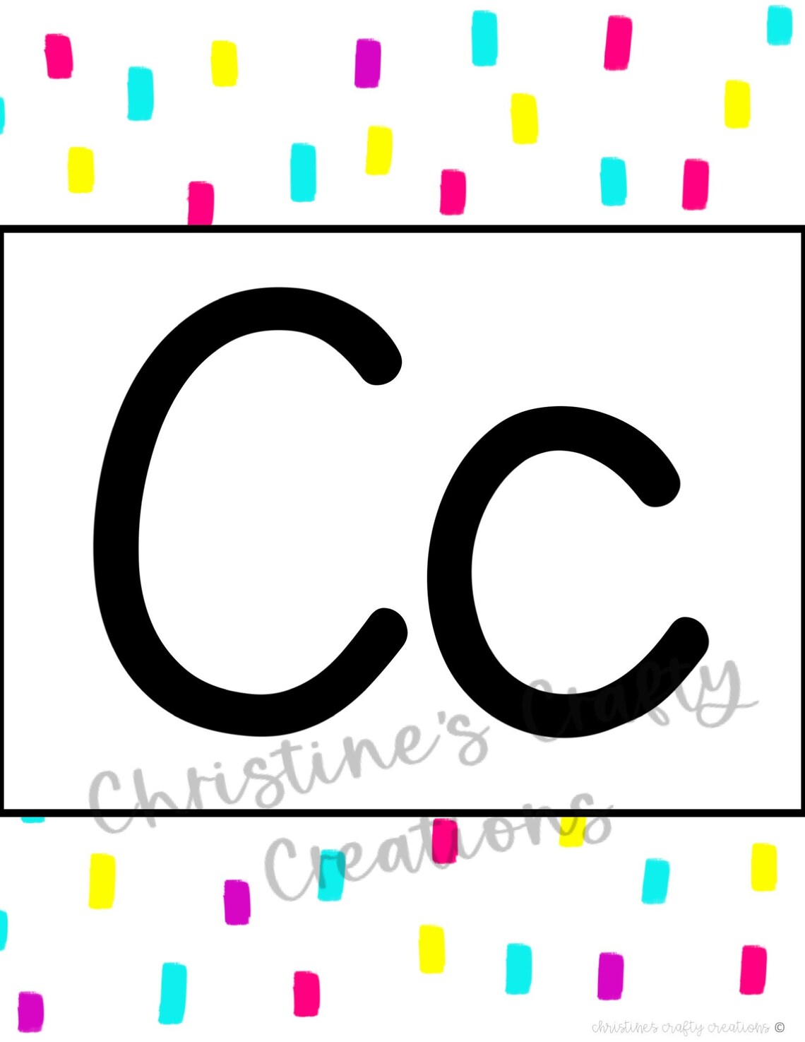 Bright Rainbow Boho Alphabet Posters - Etsy