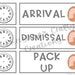 Rustic Boho Daily Schedule L Editable - Etsy