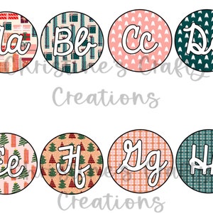 Christmas Word Wall Letters - Etsy