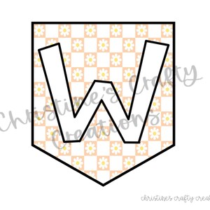 Retro Daisy Welcome Sign L Editable Door Name Labels L Bulletin Board ...