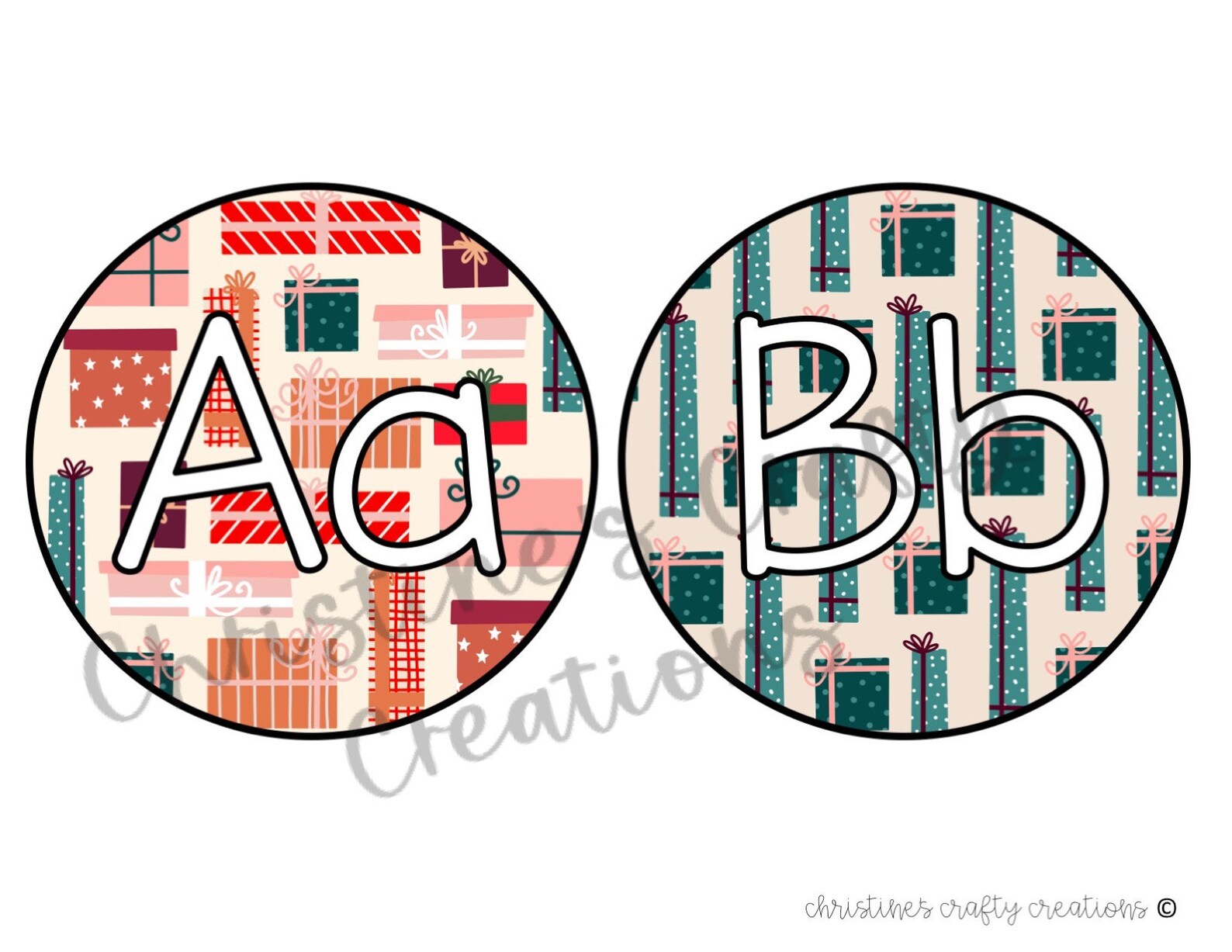 Christmas Word Wall Letters - Etsy