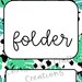 Tropical Leaves Folder Covers L Editable - Etsy