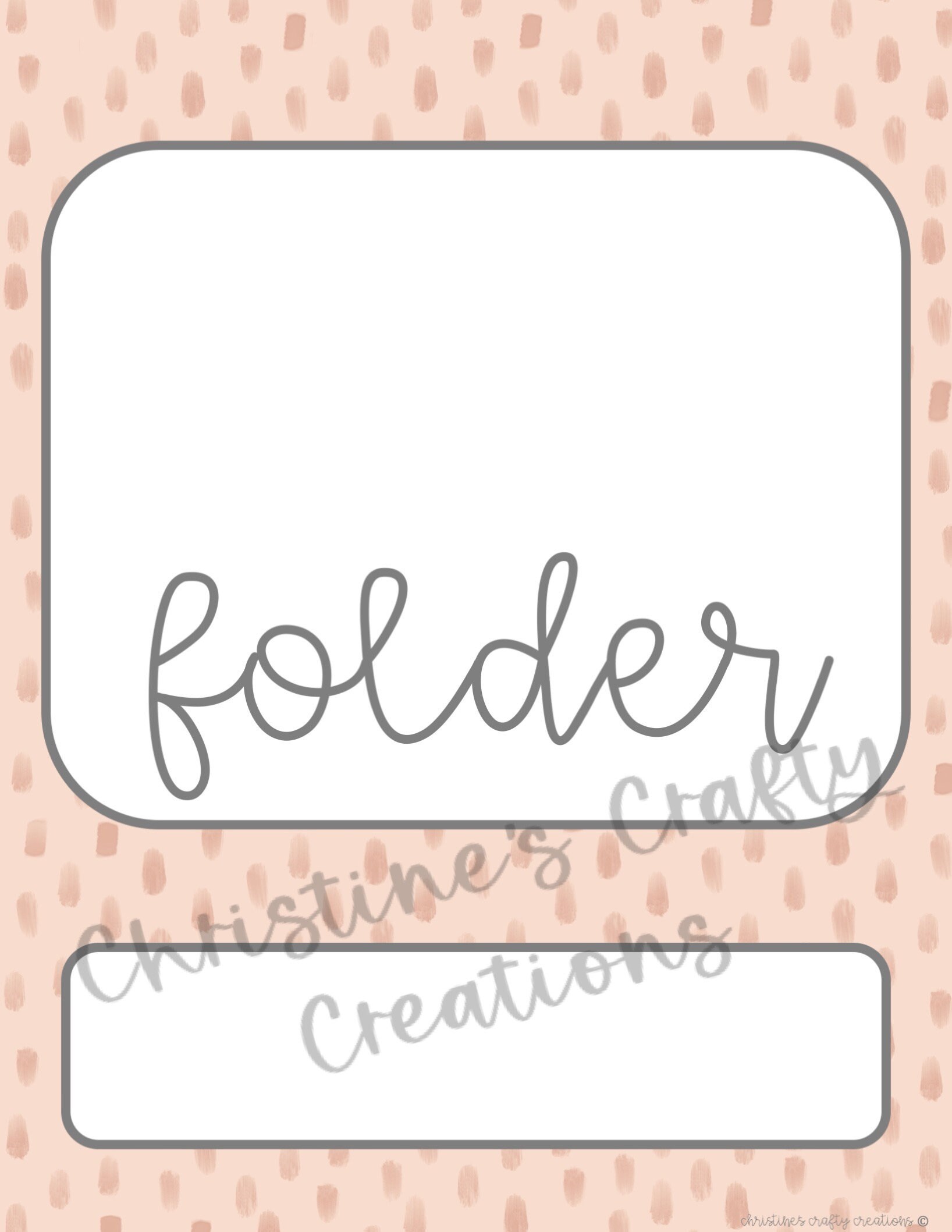 Rustic Boho Student Folder Covers L Editable - Etsy