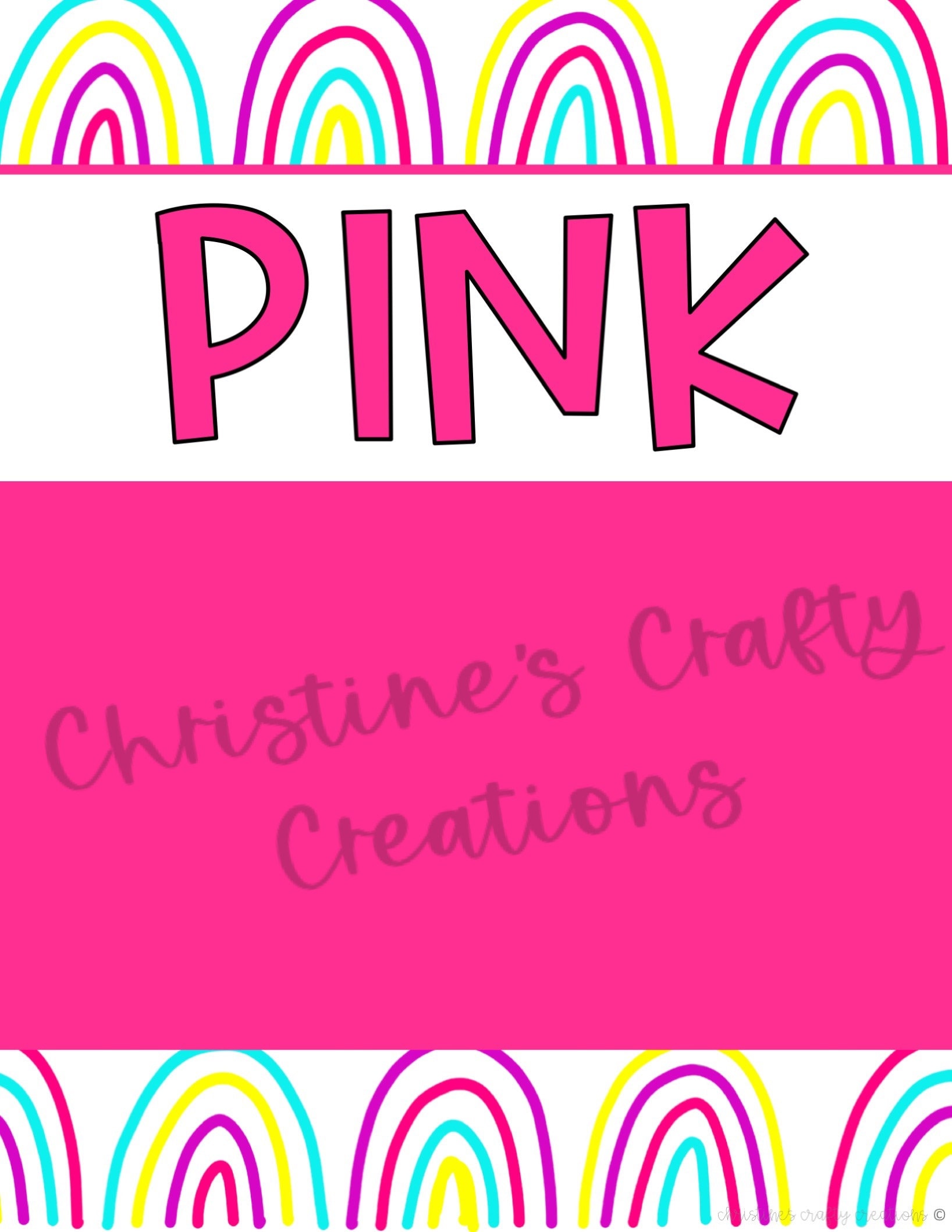 Bright Rainbow Boho Color Posters - Etsy