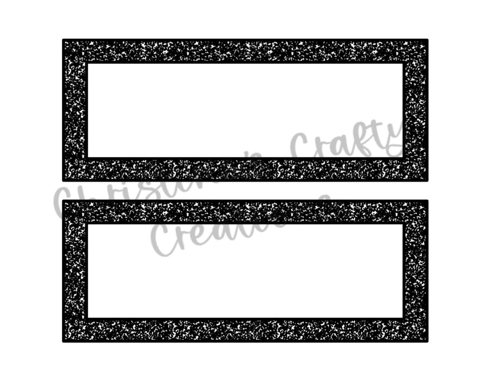 Coquette Bows and Pencils Name Tags L Editable - Etsy