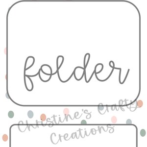 BOHO Student Folder Covers L Editable - Etsy