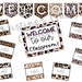 Leopard Welcome Sign L Editable Leopard Door Labels L Leopard Bulletin ...