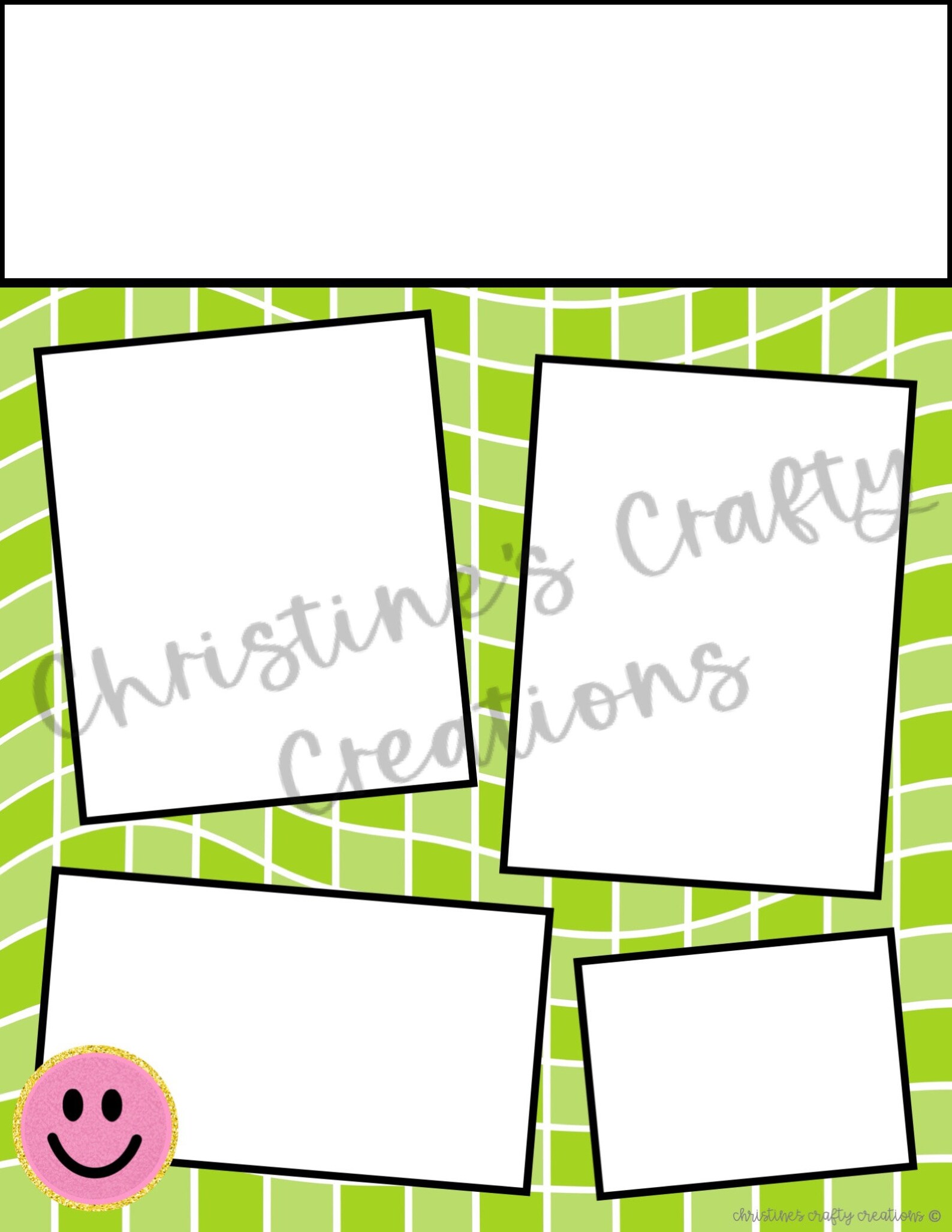 Groovy Leopard and Dalmatian Newsletter Templates L Editable - Etsy