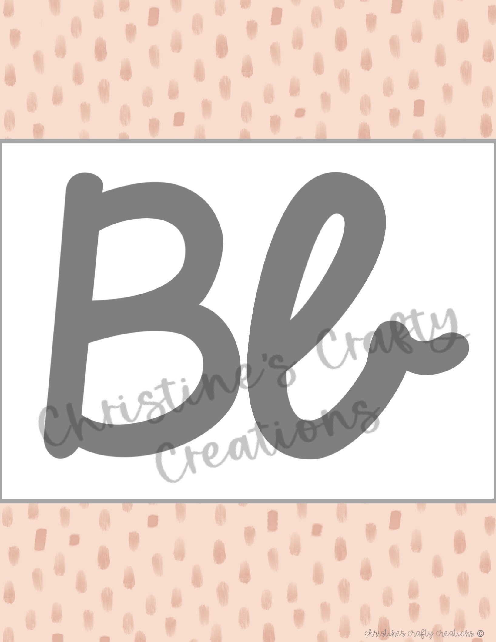 Rustic Boho Alphabet Posters - Etsy