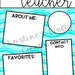 Groovy Leopard and Dalmatian Meet the Teacher Page L Editable - Etsy