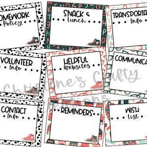 Preppy Dalmatian Meet the Teacher Powerpoint L Editable - Etsy