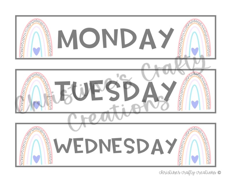 BOHO 10 Drawer Labels L Editable - Etsy