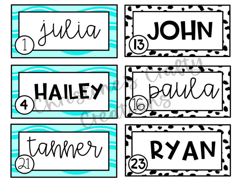 Groovy Leopard and Dalmatian Birthday Chart L Editable - Etsy