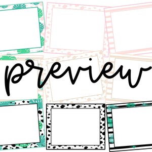 Tropical Leaves Meet the Teacher Powerpoint Slides L Editable - Etsy