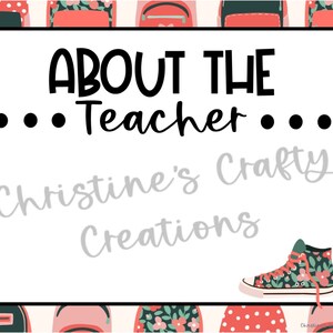 Preppy Dalmatian Meet the Teacher Powerpoint L Editable - Etsy