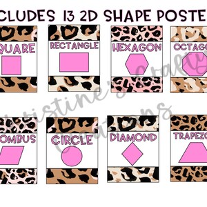 Leopard 2D Shape Posters - Etsy
