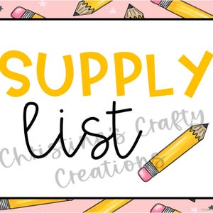 Coquette Bows and Pencils Meet the Teacher Packet L Editable Materials ...